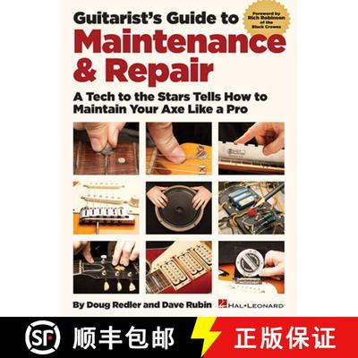 【3-4周达】Guitarist's Guide to Maintenance and Repair Guitar Educational Book with Tablature Learn G... [9781458412157]