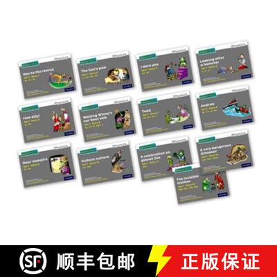 【3-4周达】Read Write Inc. Phonics: Grey Set 7 Core Storybooks (Mixed Pack of 13) [9780198372240]