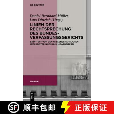 【3-4周达】Linien der Rechtsprechung des Bundesverfassungsgerichts: erortert von den wissenschaftlich... [9783110686555]