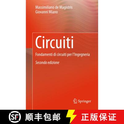 【3-4周达】Circuiti : Fondamenti di circuiti per l'Ingegneria (2a ed. 2016) [9788847057692]