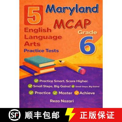 【3-4周达】5 Realistic Maryland MCAP Grade 6 English Language Arts Practice Tests: Full-Length Practi... [9798896470212]