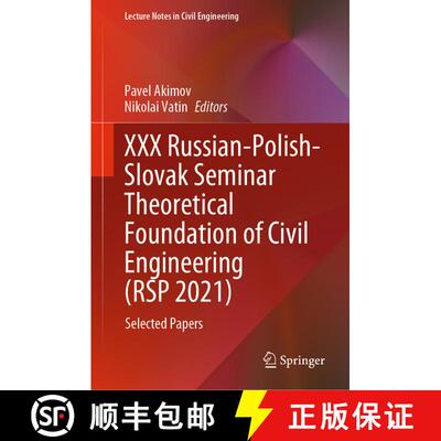 【3-4周达】精装 XXX Russian-Polish-Slovak Seminar Theoretical Foundation of Civil Engineering (RSP 20... [9783030860004]