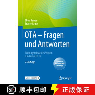 【3-4周达】OTA - Fragen und Antworten : Prüfungsrelevantes Wissen rund um den OP (2., vollst. aktual... [9783662654859]