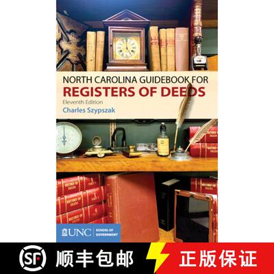 【3-4周达】North Carolina Guidebook for Registers of Deeds [9781642380422]