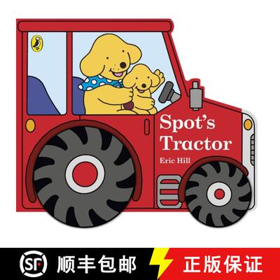 【3-4周达】精装 Spot's Tractor : An interactive board book for babies and toddlers [9780241323090]