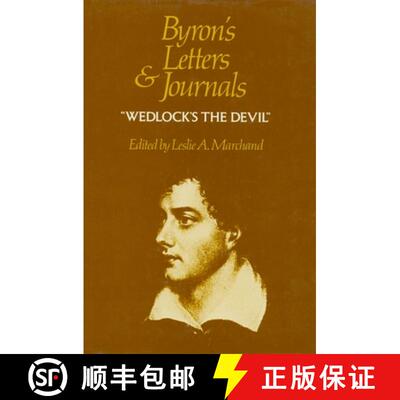 【3-4周达】精装 Burons Letters & Journals - Wedlocks the Devil 1814-1815 V 4 (Cobe): The Complete and... [9780674089440]
