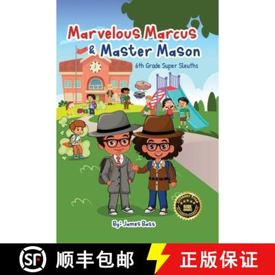 【3-4周达】Marvelous Marcus and Master Mason: 6th Grade Super Sleuths [9781963737295]