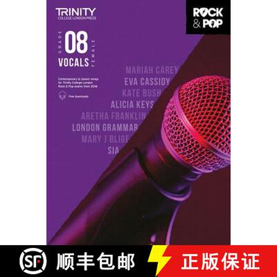 【3-4周达】Trinity College London Rock & Pop 2018 Vocals Grade 8 CD Only [9780857366764]