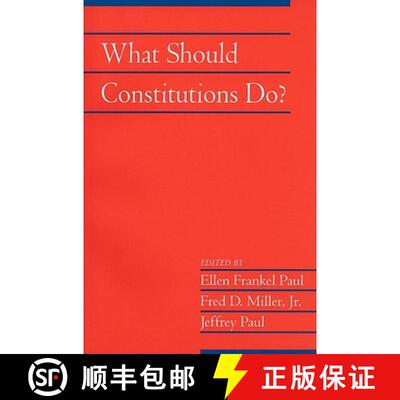 【3-4周达】What Should Constitutions Do?: - What Should Constitutions Do? [9780521175531]