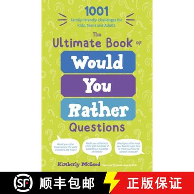 【3-4周达】The Ultimate Book of Would You Rather Questions: 1001 Family-Friendly Challenges for Kids,... [9798890031112]