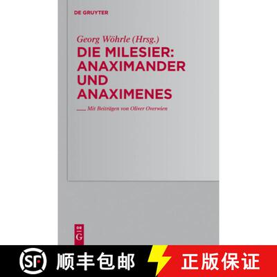 【3-4周达】Anaximander und Anaximenes [9783110200997]