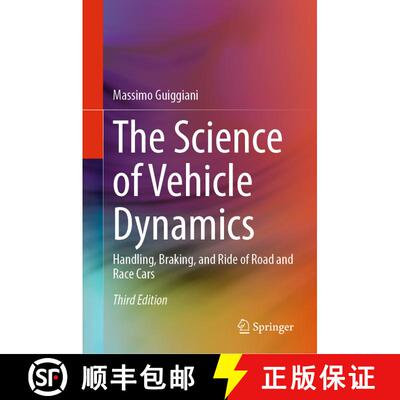 【3-4周达】精装 The Science of Vehicle Dynamics: Handling, Braking, and Ride of Road and Race Cars (3... [9783031064609]