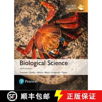 【3-4周达】Biological Science, Global Edition + Mastering Biology with Pearson eText (Package) [9781292165172]