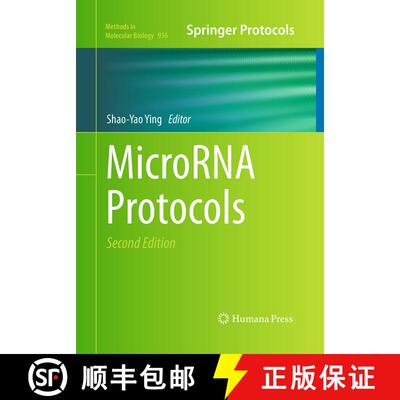 【3-4周达】MicroRNA Protocols (Softcover reprint of the original 2nd ed. 2013) (Softcover reprint of ... [9781493962617]