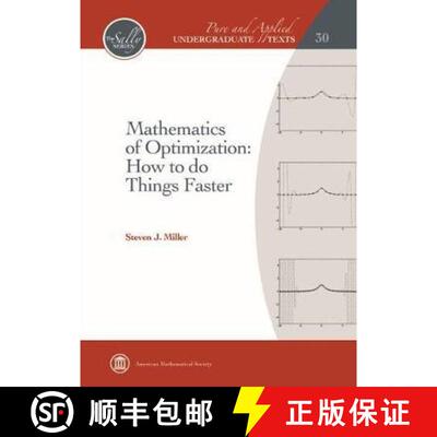 【3-4周达】Mathematics of Optimization : How to do Things Faster [9781470441142]
