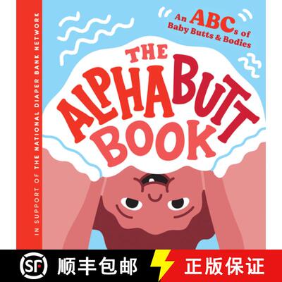 【3-4周达】The Alphabutt Book: An ABCs of Baby Butts and Bodies [9781464216565]