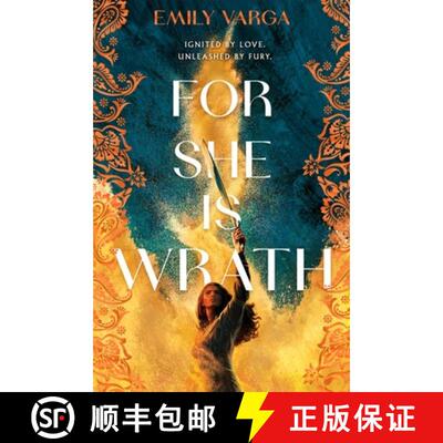 【3-4周达】精装 For She is Wrath : A sizzling lovers-to-enemies romantasy epic [9781035053988]