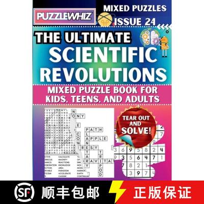 【3-4周达】The Ultimate Scientific Revolutions Mixed Puzzle Book for Kids, Teens, and Adults: 16 Type... [9798330452125]