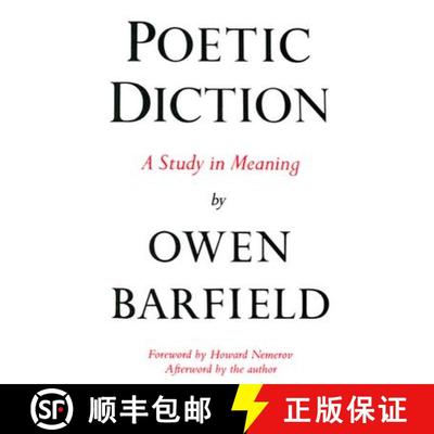 【3-4周达】Poetic Diction: A Study in Meaning [9780819560261]
