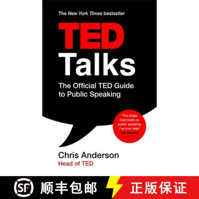 现货 TED官方版演讲指南 TED Talks : The official TED guide to public speaking: Tips and tricks for giv... [9781472228062]