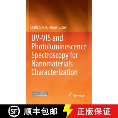 【3-4周达】精装 UV-VIS and Photoluminescence Spectroscopy for Nanomaterials Characterization [9783642275937]