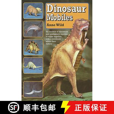 预订 Dinosaur Mobiles: A Collection of Dinosaurs to Cut Out and Glue Together [9780906212189]