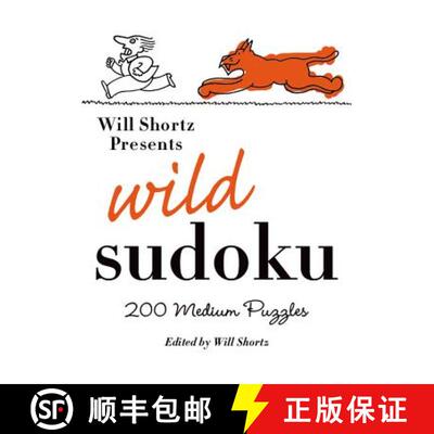 【3-4周达】Will Shortz Presents Wild Sudoku: 200 Medium Puzzles [9780312382759]