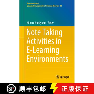 【3-4周达】Note Taking Activities in E-Learning Environments [9789811661037]
