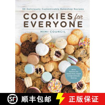 【3-4周达】精装 Cookies for Everyone: 99 Deliciously Customizable Bakeshop Recipes [9780738285610]