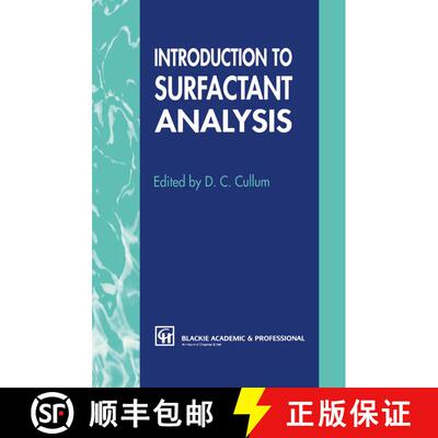 【3-4周达】Introduction to Surfactant Analysis [9789401045742]