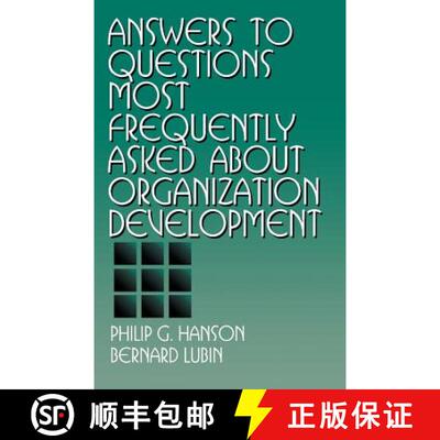 【3-4周达】Answers to Questions Most Frequently Asked about Organization Development [9780803952041]