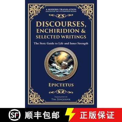 【3-4周达】Discourses, Enchiridion, and Selected Writings: The Stoic Philosophy for Inner Strength an... [9781804212912]