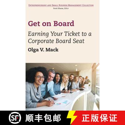 【3-4周达】Get on Board – Earning Your Ticket to a Corporate Board Seat [9781949991406]