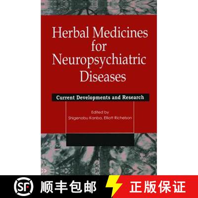 【3-4周达】精装 Herbal Medicines for Neuropsychiatric Diseases: Current Developments and Research [9781138461963]