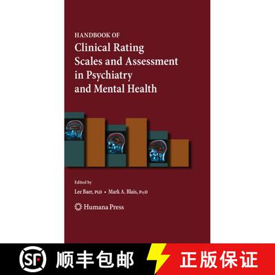 【3-4周达】Handbook of Clinical Rating Scales and Assessment in Psychiatry and Mental Health [9781617796500]