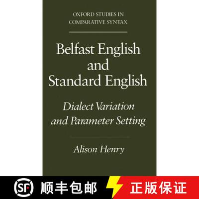 【3-4周达】Belfast English and Standard English: Dialect Variation and Parameter Setting [9780195082920]