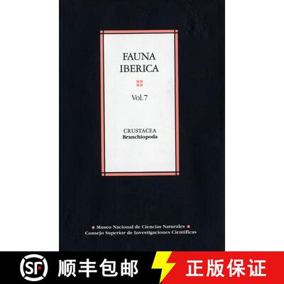 预订 Fauna Ibérica, Volume 7: Crustacea: Branchiopoda [9788400075712]