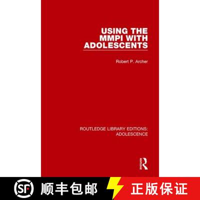 【3-4周达】USING THE MMPI WITH ADOLESCENTS (RL [9781138951976]