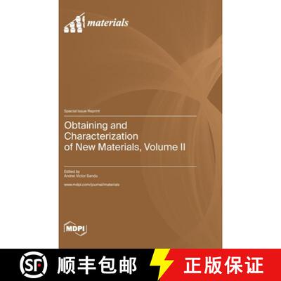 【3-4周达】精装 Obtaining and Characterization of New Materials, Volume II [9783036582450]