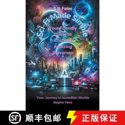【3-4周达】Sci-Fi Made Simple: Your Friendly Guide to Crafting Amazing Universes [9798224075867]