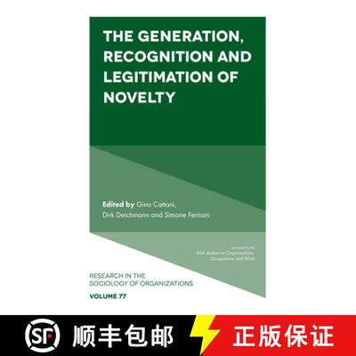 【3-4周达】精装 The Generation, Recognition and Legitimation of Novelty [9781801179980]
