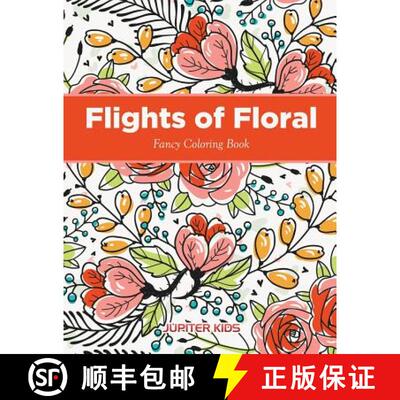 【3-4周达】Flights of Floral Fancy Coloring Book [9781683263616]