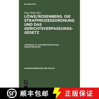 【3-4周达】精装 Autorenverzeichnis; Gesamtregister [9783899491609]