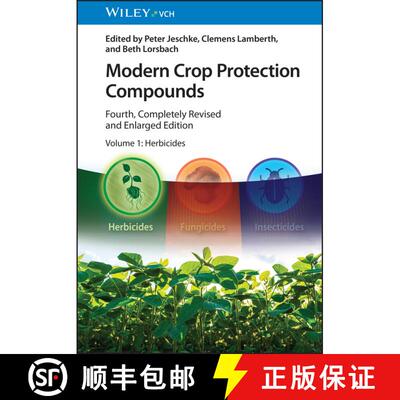 【3-4周达】精装 Modern Crop Protection Compounds 4e – Volume 1 – Herbicides [9783527352708]