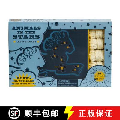 Animals in the Stars Lacing Cards [9781452137414]