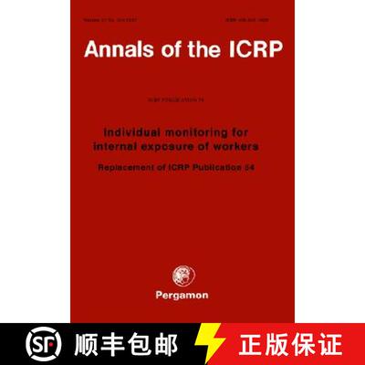 预订 ICRP Publication 78: Individual Monitoring for Internal Exposure of Workers - ICRP Publication 7... [9780080427508]