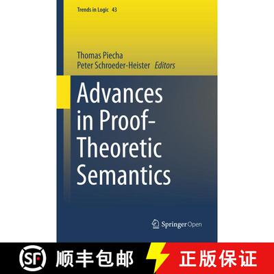 【3-4周达】精装 Advances in Proof-Theoretic Semantics (1st ed. 2016) [9783319226859]