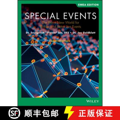 【3-4周达】Special Events: The Brave New World for Bolder and Better Live Events, EMEA Edition (8th E... [9781119669067]