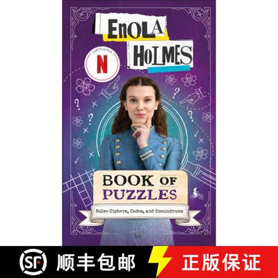 【3-4周达】Enola Holmes Book of Puzzles: Solve Ciphers, Codes and Conundrums [9798217315369]