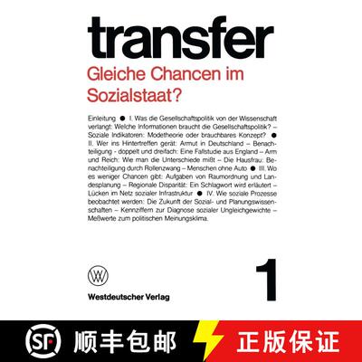 【3-4周达】Gleiche Chancen im Sozialstaat? [9783531113166]